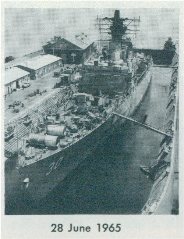 USS Horne CG-30 Photos - Construction