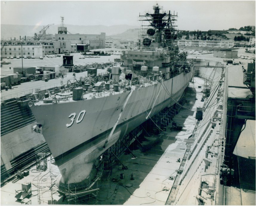 USS Horne CG-30 Photos - Construction