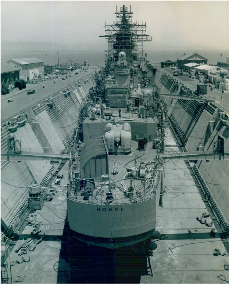 USS Horne CG-30 Photos - Construction