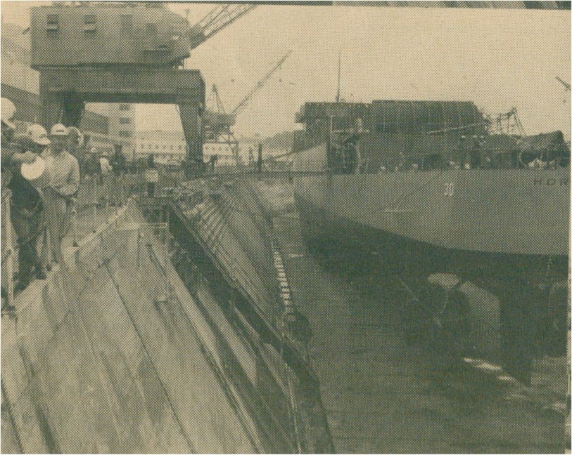 USS Horne CG-30 Photos - Construction