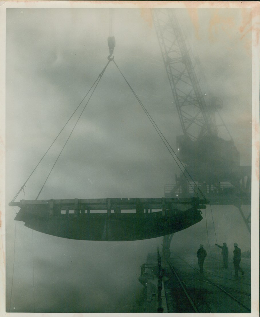 USS Horne CG-30 Photos - Construction