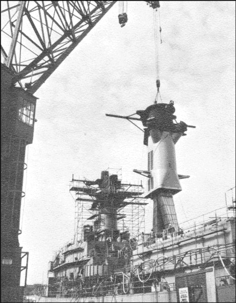 USS Horne CG-30 Photos - Construction
