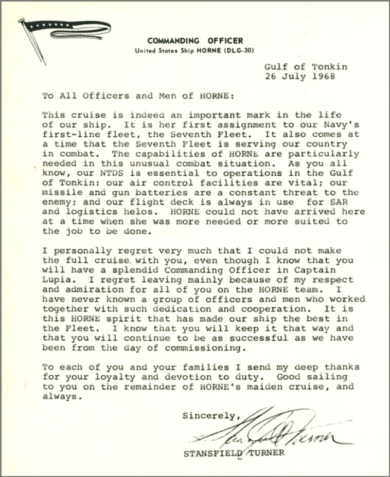 USS Horne CG-30 Photos - Odds & Ends